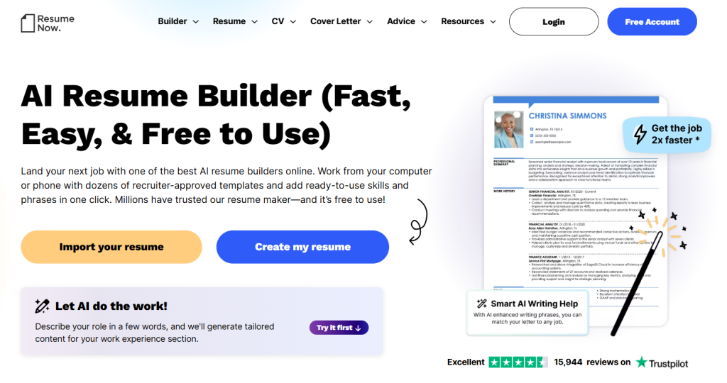 Resume Now Reviews: Is resumenow.com free and does it really work ...