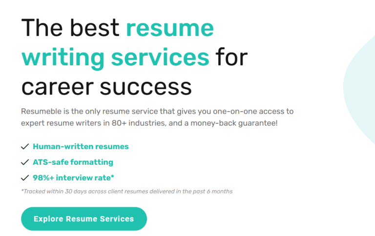 Resumeble Reviews 2026: How Effective is this CV Writing Service (with ...